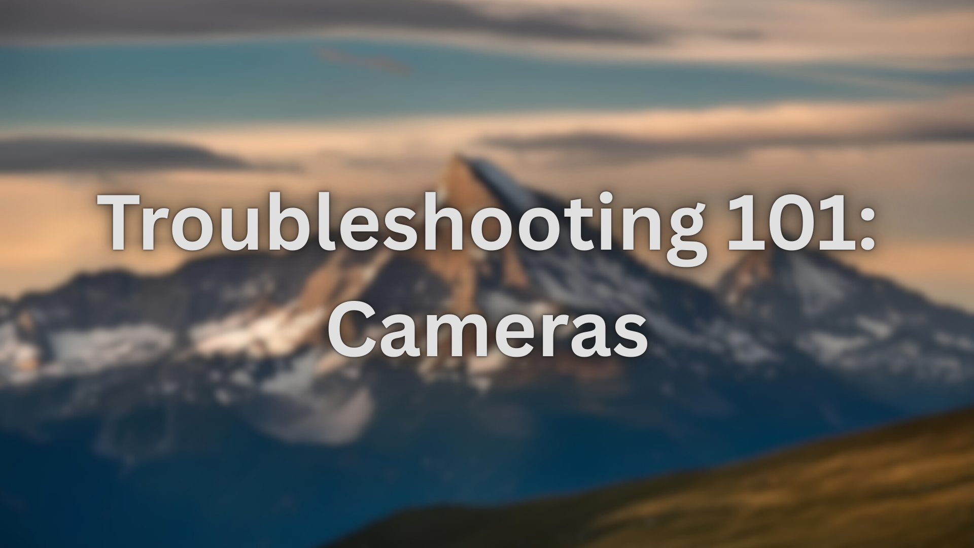 Cameras not working? Common fixes for Montavue Security Cameras