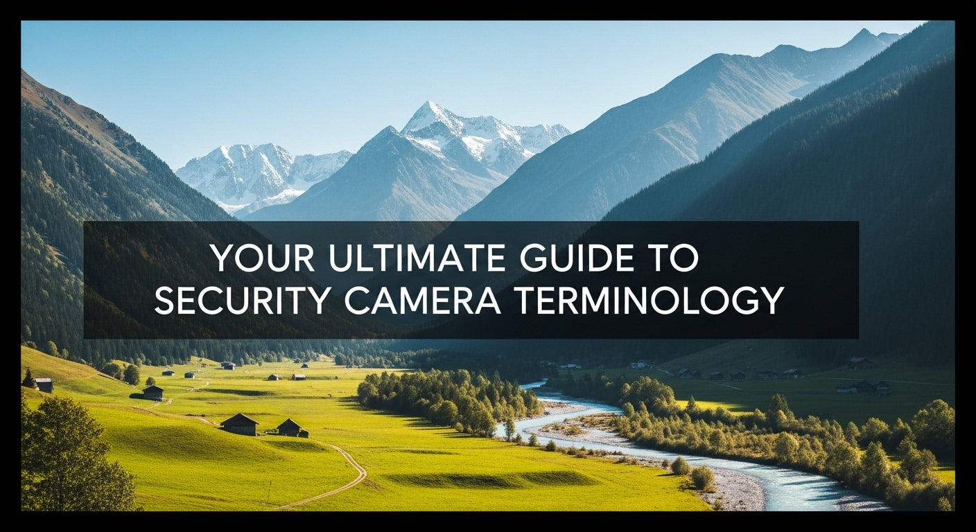 Your Ultimate Guide to Security Camera Terminology