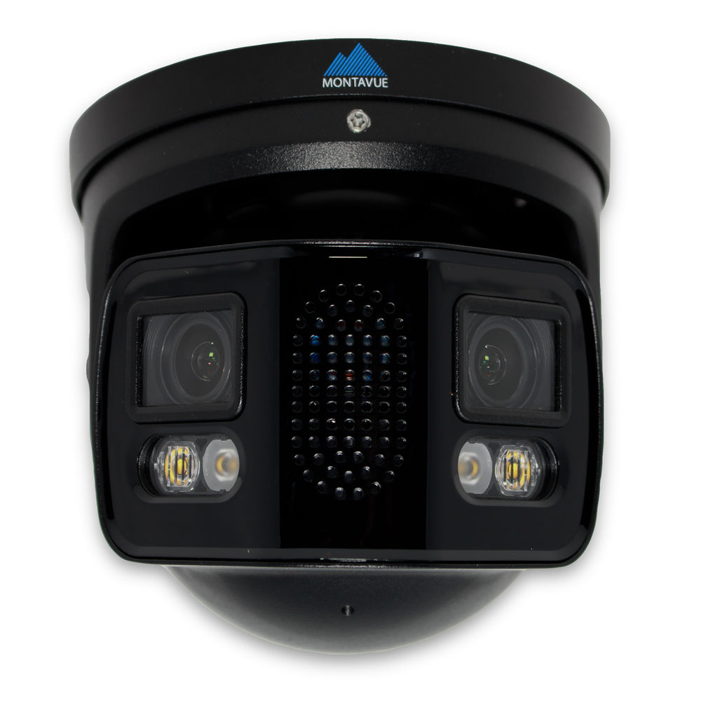 MTT180 | 8MP 4K 180° Panoramic Turret Camera with Full Color and SMD 4